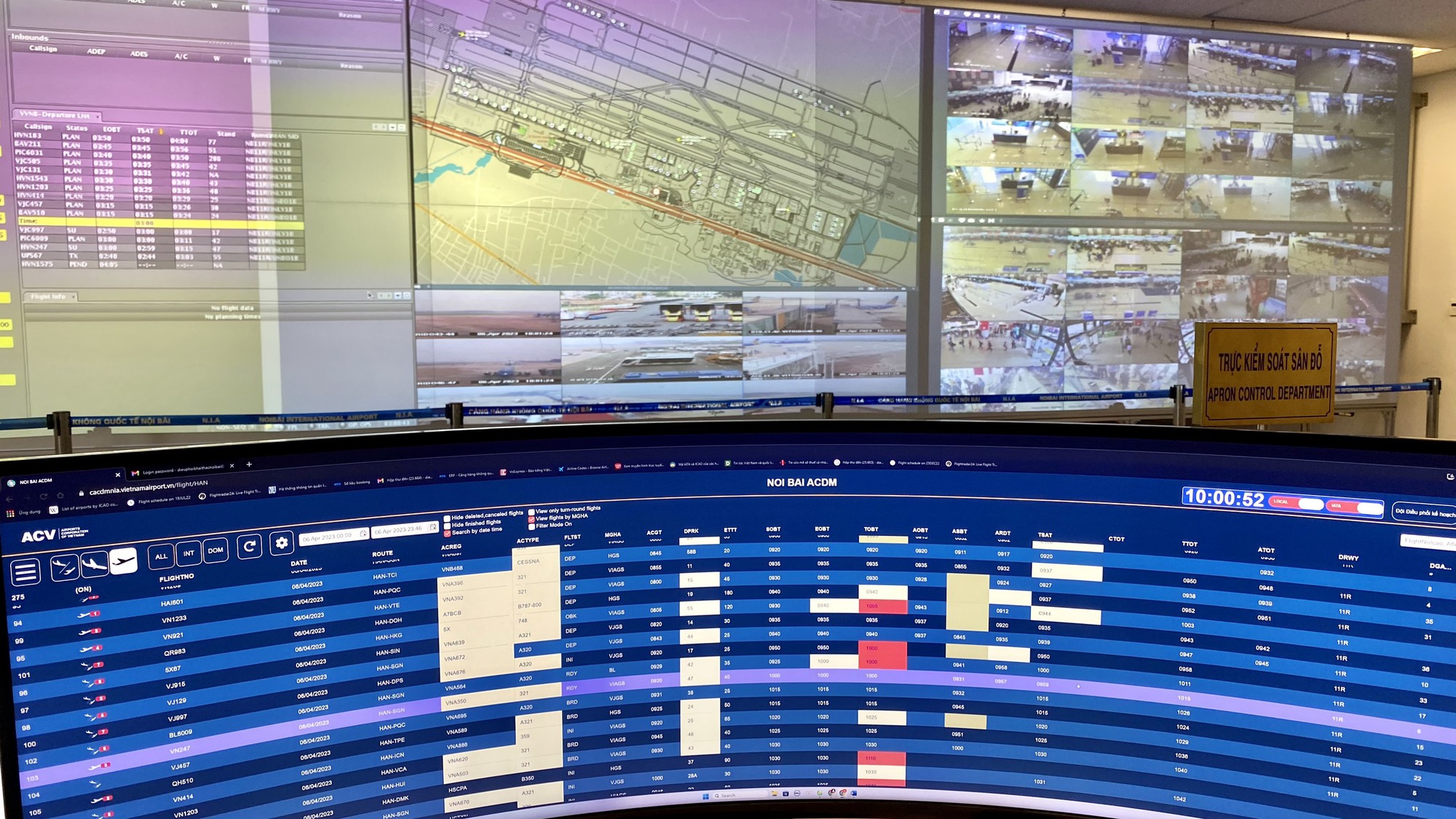 10 ngày đầu thử nghiệm mô hình A-CDM tại sân bay Nội Bài kết quả thế nào?